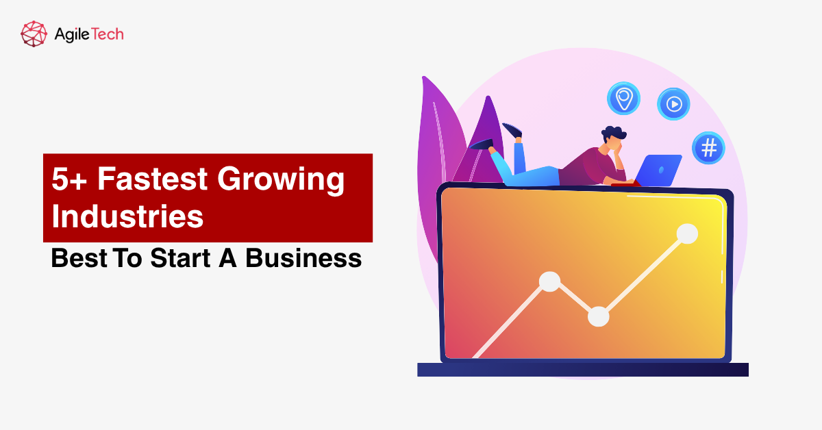 5+ Fastest Growing Industries | Best To Start A Business