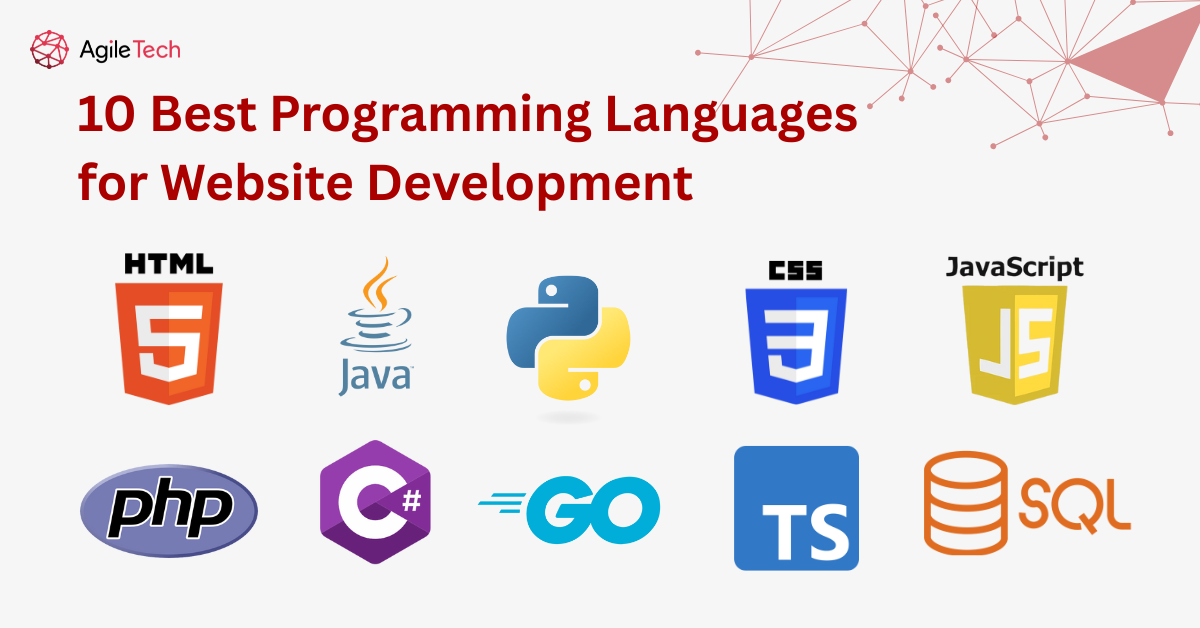 10 Best Programming Languages for Website Development – AgileTech Vietnam