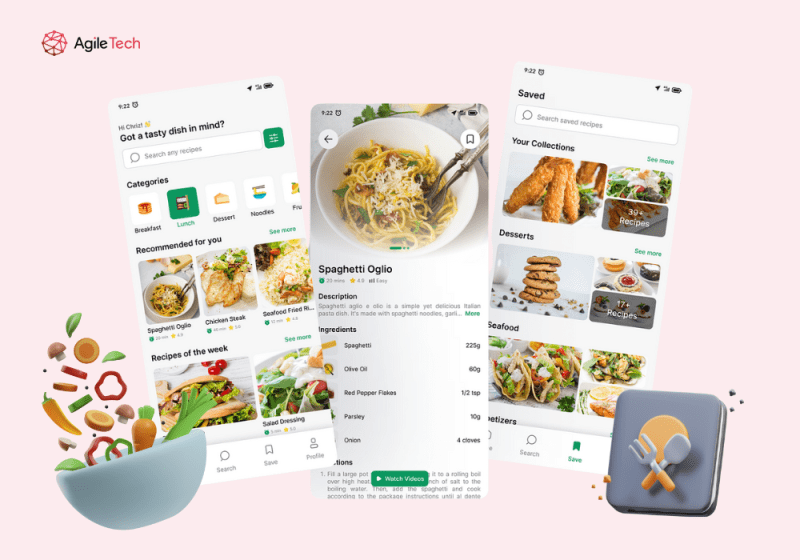 Enhance 20% Customer Retention with Customized Recipe App